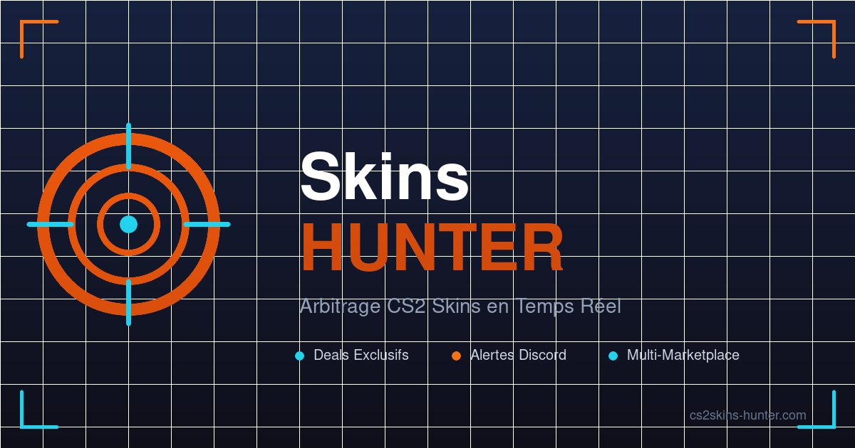 Skins HUNTER - CS2 Skin Arbitrage in Real-Time